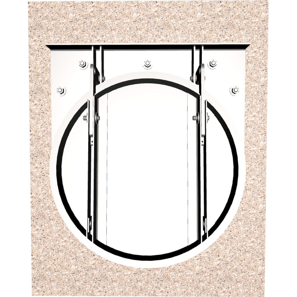 452 – Pipe Flange Flap Gate with Metal Flap - Whipps, INC. - Industry Leading Water Control ...
