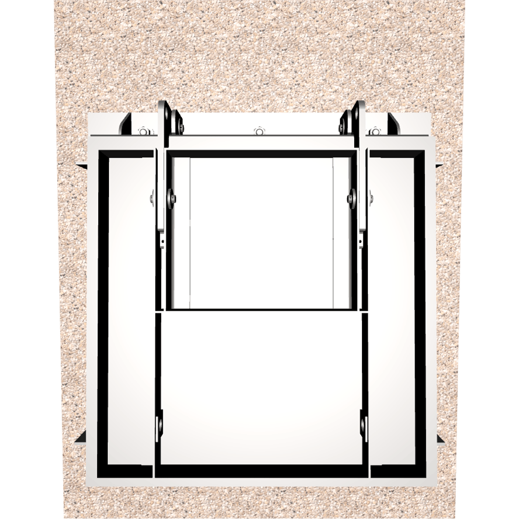 452 – Square Flap Gate with Metal Flap - Whipps, INC. - Industry ...