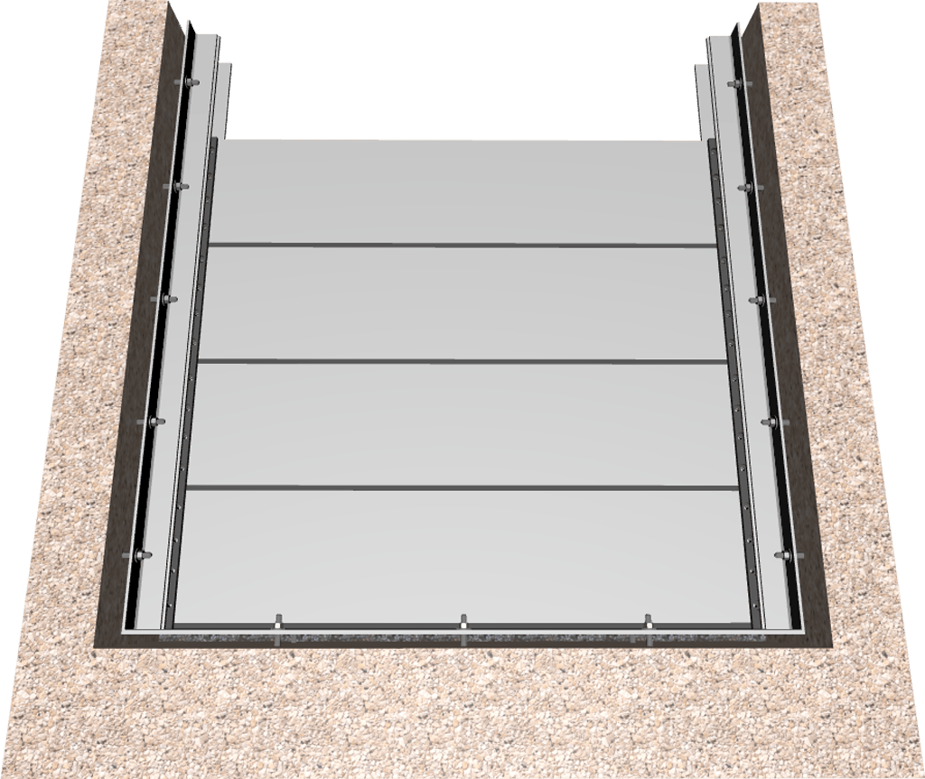 3D Model - 509 – Aluminum Standard Stop Log Gate - Whipps, INC ...