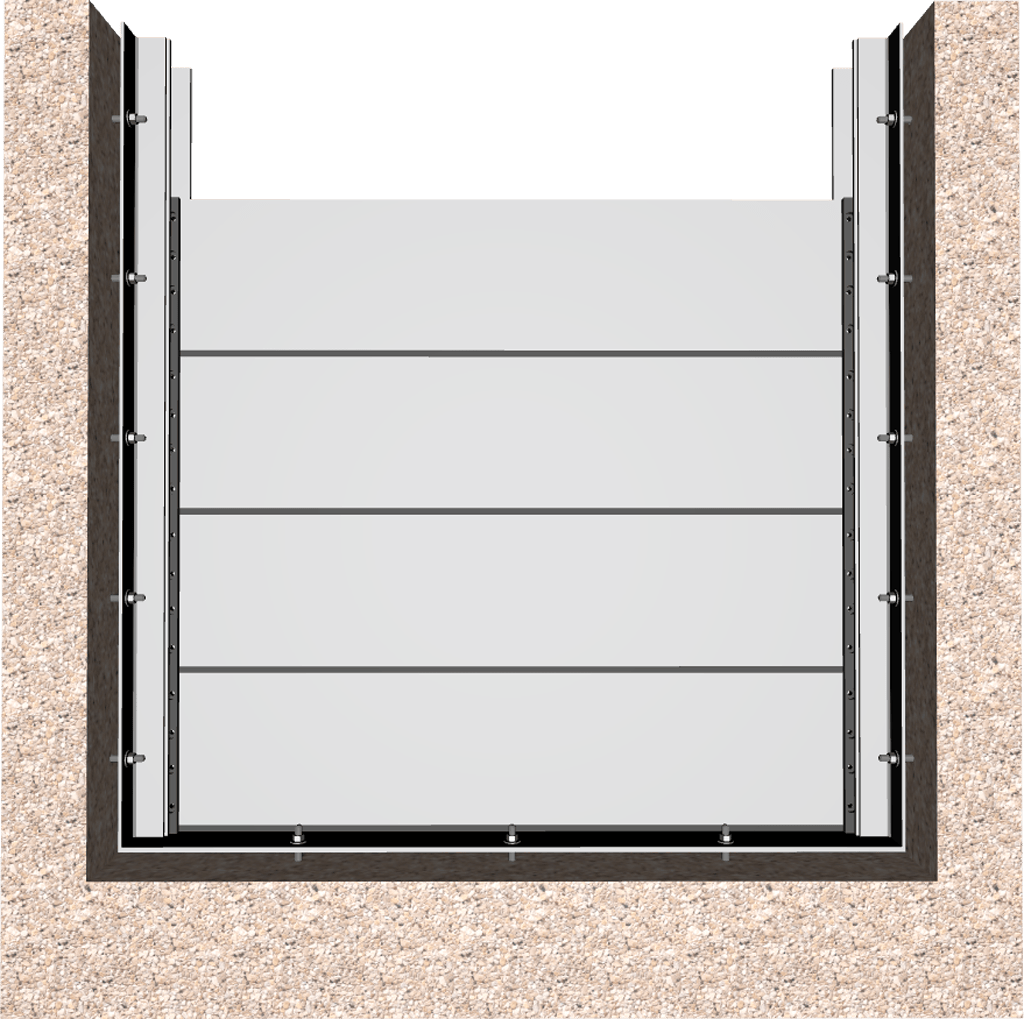 509 – Aluminum Standard Stop Log Gate - Whipps, INC. - Industry Leading ...