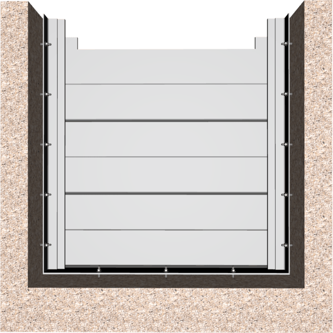 511 – Aluminum Heavy-Duty Stop Log Gate - Whipps, INC. - Industry ...