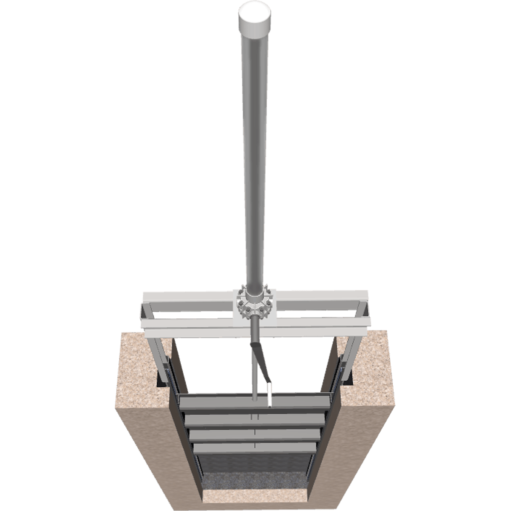 3D Model - 921–D – Weir Embedded 920 Slide Gate - Whipps, INC ...