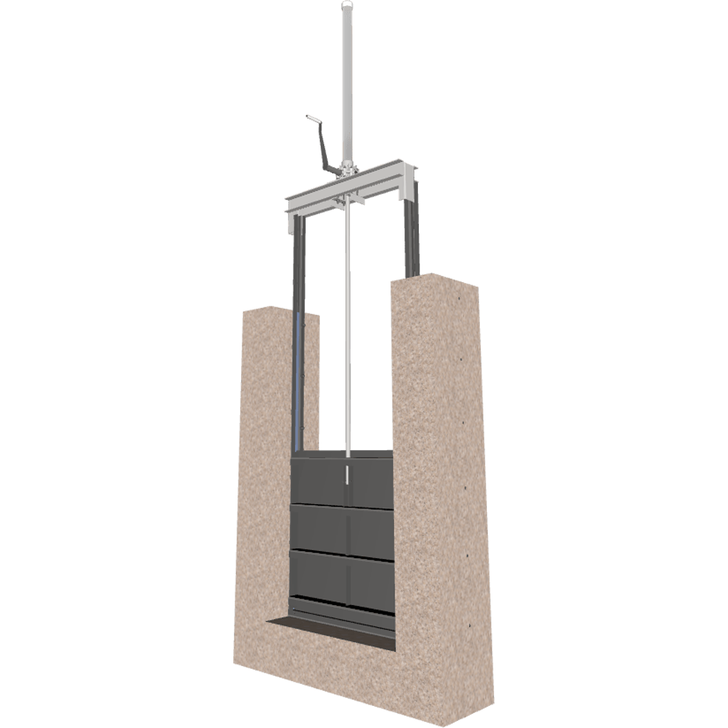 923-C – Standard Channel Mounted 920 Slide Gate - Whipps, INC ...